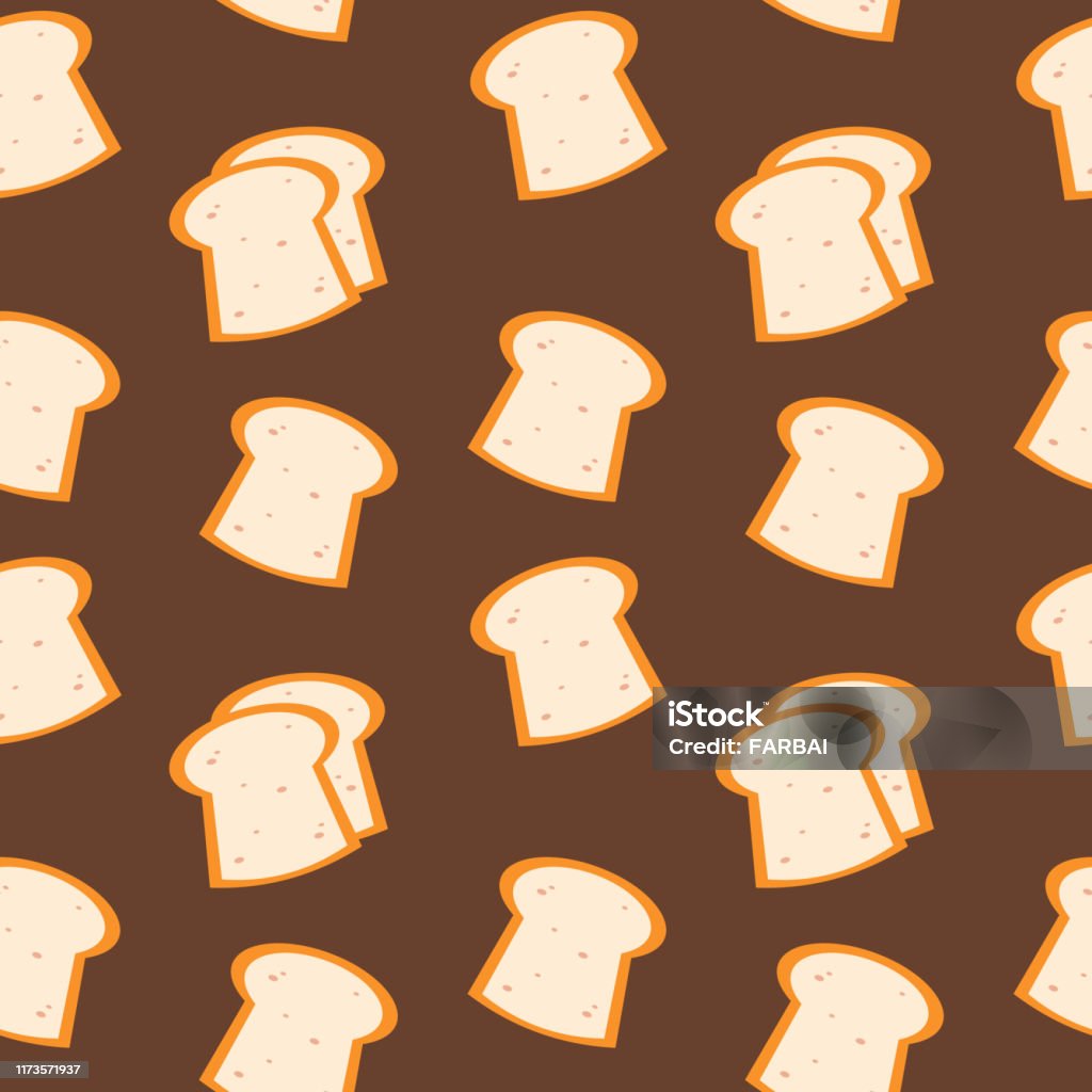 Bread Seamless Pattern Background Vector Stock Illustration - Download ... Bread Seamless Pattern Background Vector Stock Illustration - Download ...
