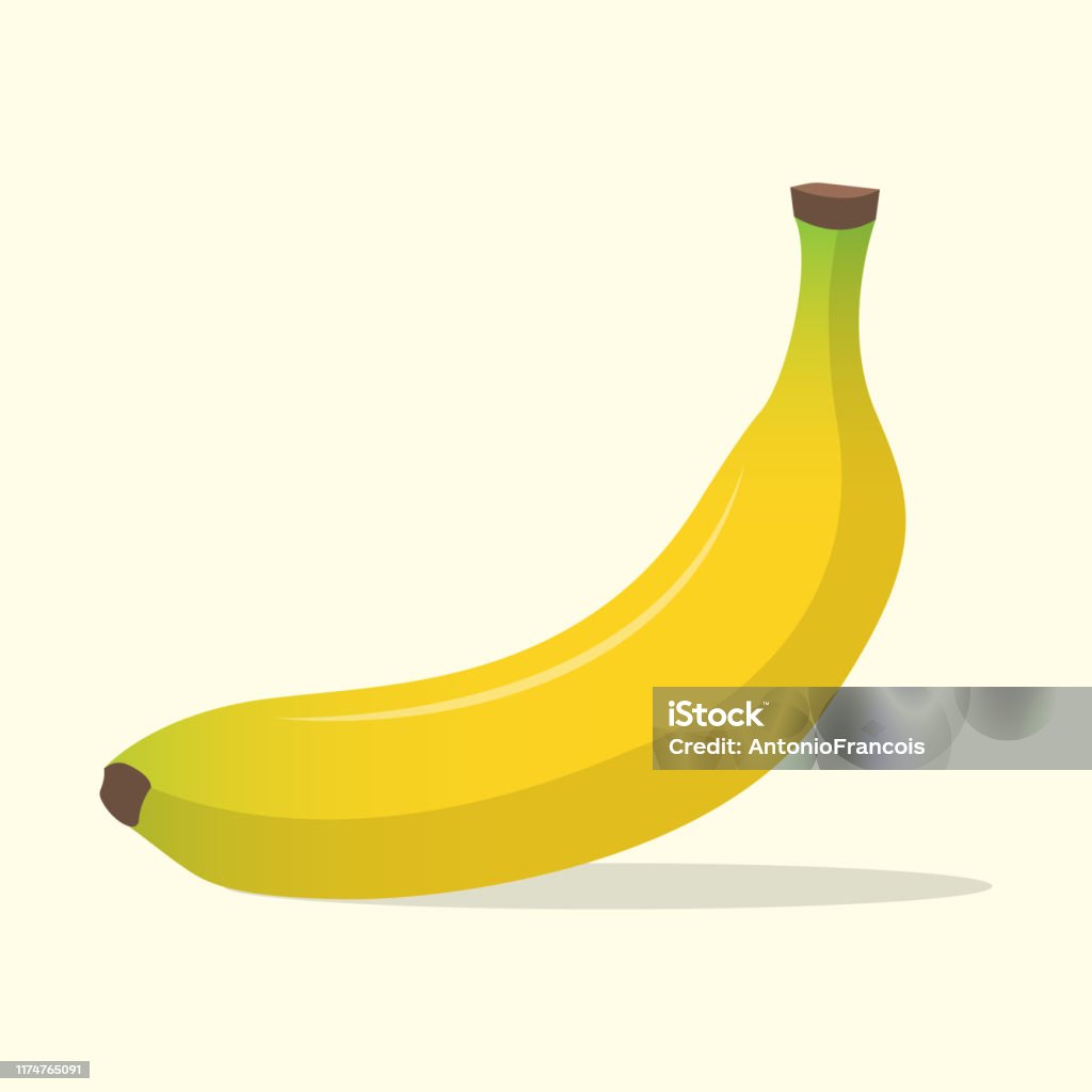 Ilustrasi Buah Pisang Vektor Pisang Segar Ilustrasi Stok Unduh Gambar