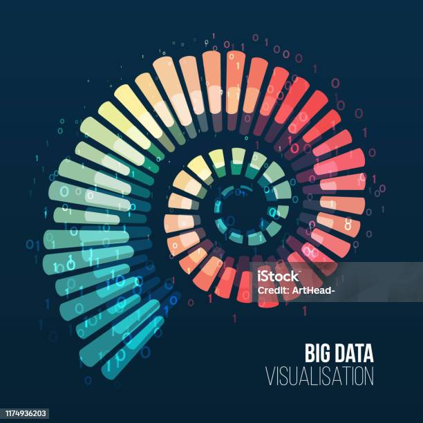 Connection Structure Data Array Visual Concept Big Data Connection Complex Stock Illustration