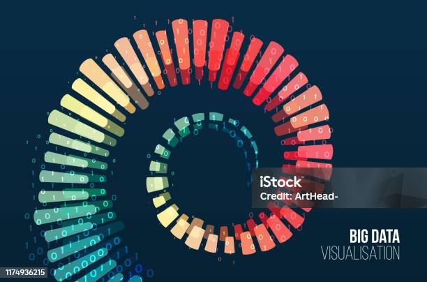 Connection Structure Data Array Visual Concept Big Data Connection Complex Stock Illustration