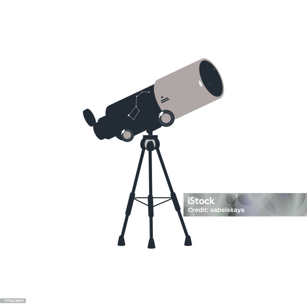 Teleskop Biru Vektor Pada Tripod Ilustrasi Stok - Unduh Gambar Sekarang ... Teleskop Biru Vektor Pada Tripod Ilustrasi Stok - Unduh Gambar Sekarang ...