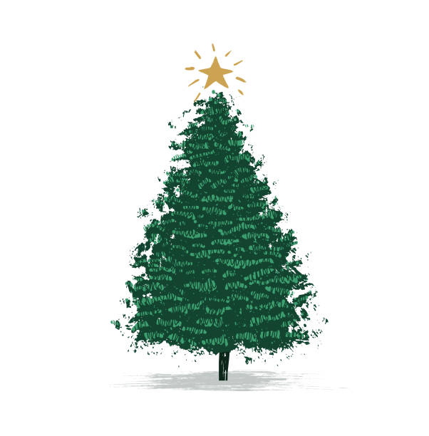Hiasan Pohon Natal Ilustrasi Grafik Vektor And Clip Art Bebas Royalti