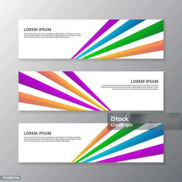 Template Banner Bisnis Dengan Gaya Gradien Penuh Warna Desain Modern ... Template Banner Bisnis Dengan Gaya Gradien Penuh Warna Desain Modern ...