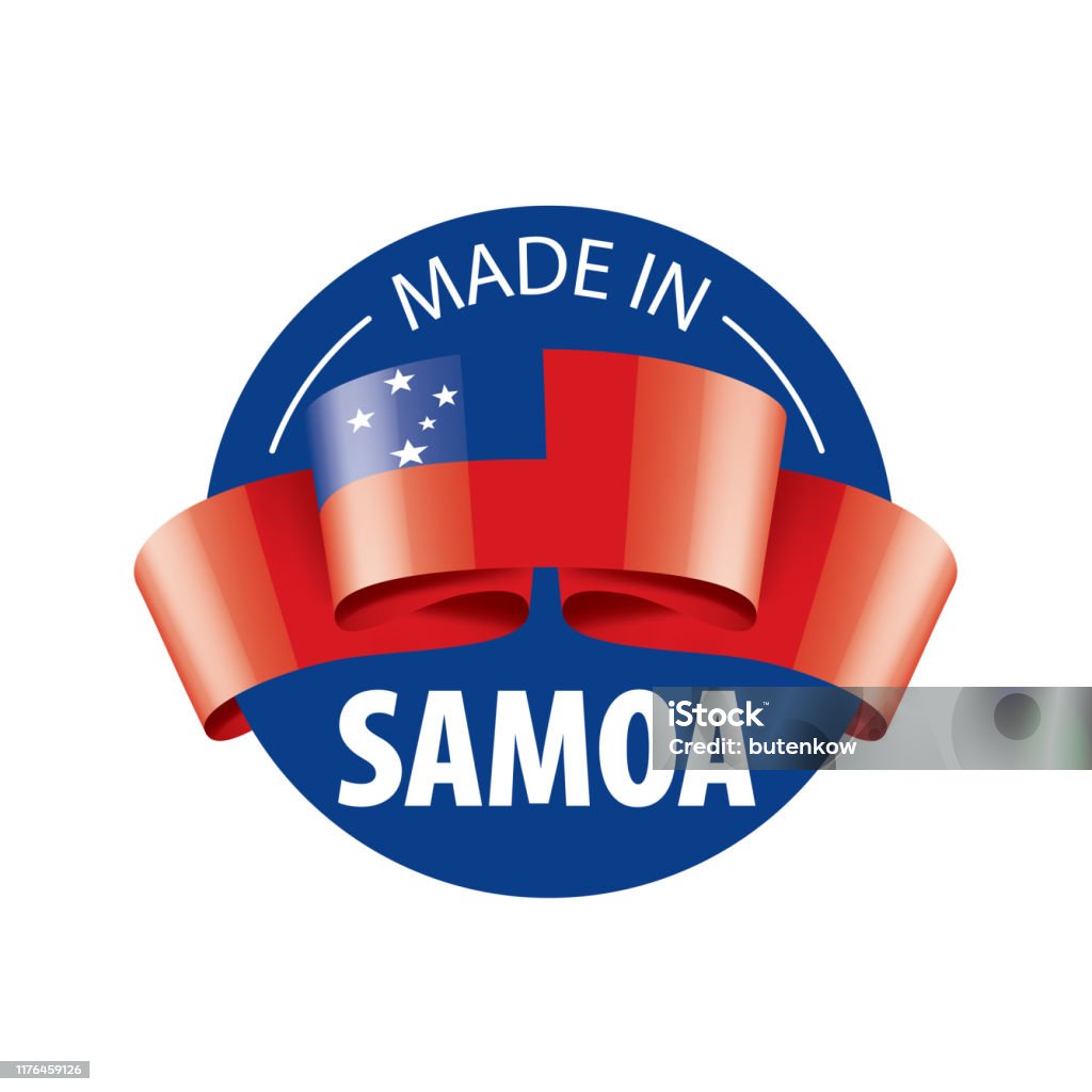Bendera Samoa Ilustrasi Vektor Pada Latar Belakang Putih Ilustrasi Stok ... Bendera Samoa Ilustrasi Vektor Pada Latar Belakang Putih Ilustrasi Stok ...