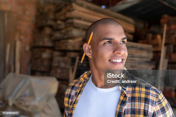 Manual Worker Working At A Wood Factory Stock Photo - Download Image ... Manual Worker Working At A Wood Factory Stock Photo - Download Image ...