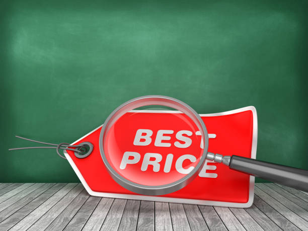 Free Stock Photo of Magnifying glass over price tag label - Price ...