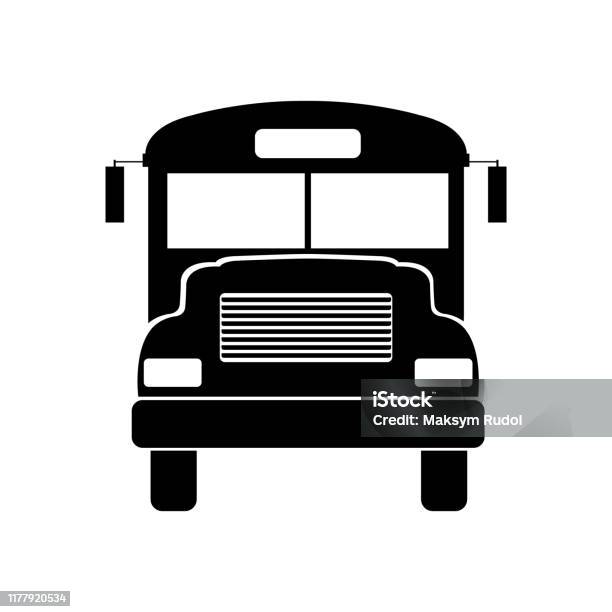 Icône De Bus Logo Disolement Sur Le Fond Blanc Vecteurs Libres De