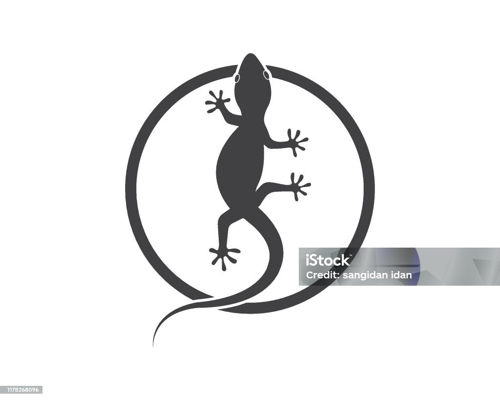 Ilustrasi Ikon Vektor Logo Tokek Ilustrasi Stok Unduh Gambar Sekarang Tokek Vektor Teknik