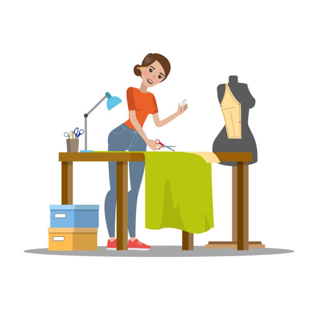 30 Tailored Suit Woman Stock Illustrations Royalty Free Vector