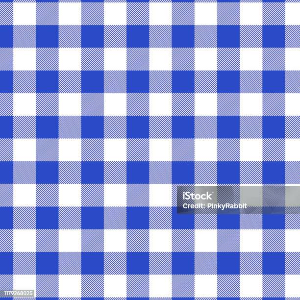 Tartan Deseni Mavi İskoç Kafesi İskoç Damalı Arka Plan Geleneksel İskoç