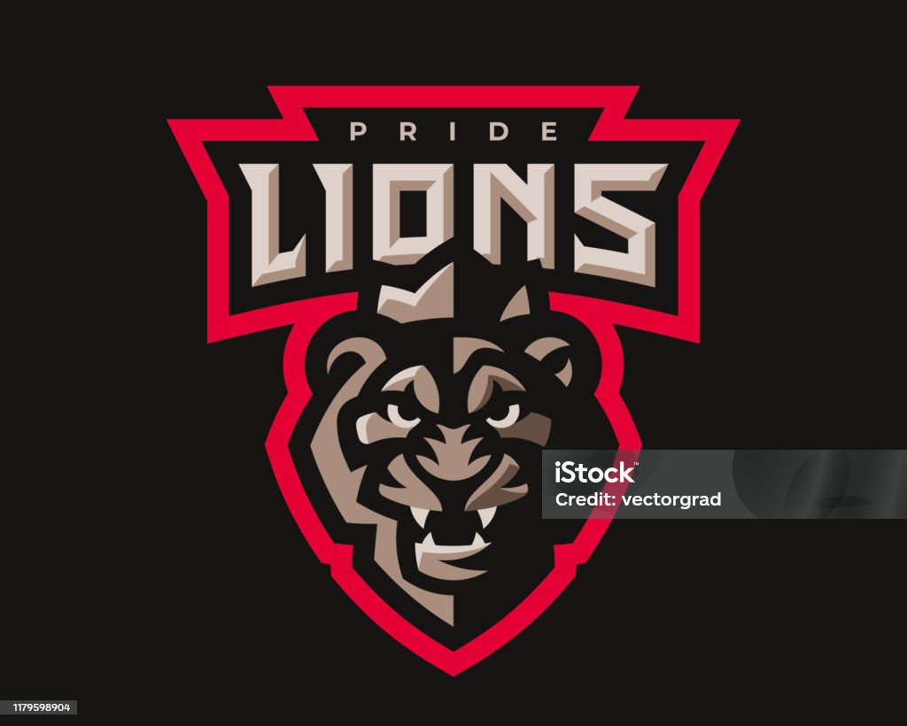 Logo Maskot Modern Singa Templat Lambang Desain Singa Untuk Tim ... Logo Maskot Modern Singa Templat Lambang Desain Singa Untuk Tim ...