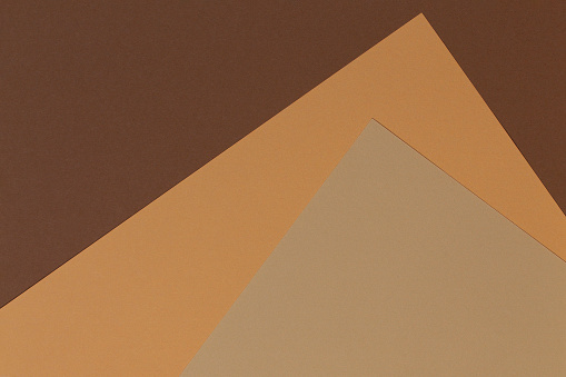Kertas Warna Geometri Komposisi Latar Belakang Spanduk Dengan Warna