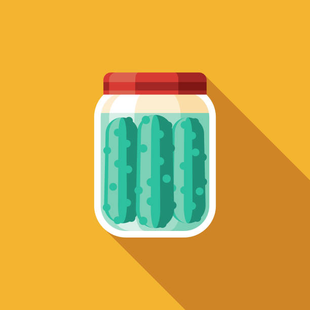 Empty Pickle Jar Clipart