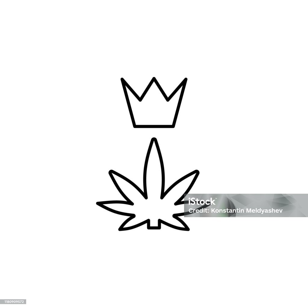Ganja Ikon Mahkota Garis Tipis Sederhana Garis Besar Vektor Ikon Ganja ... Ganja Ikon Mahkota Garis Tipis Sederhana Garis Besar Vektor Ikon Ganja ...