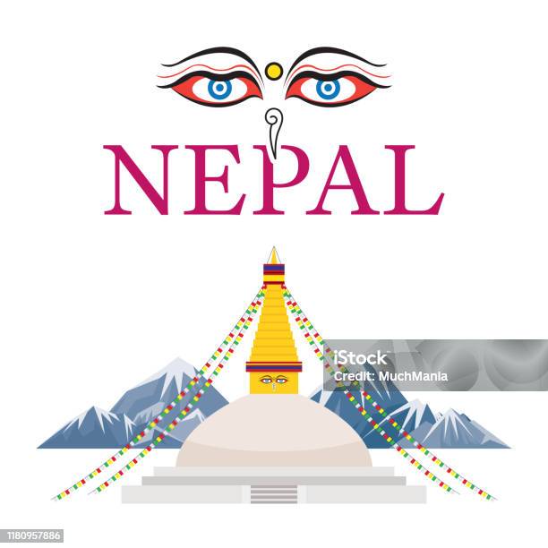 Nepal Bezienswaardigheden Met Ogen Van Boeddha Mount Everest ... Nepal Bezienswaardigheden Met Ogen Van Boeddha Mount Everest ...