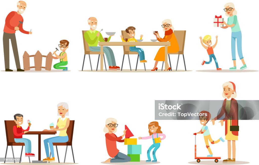 Kakek Dan Nenek Menghabiskan Waktu Bersama Cucunya Cowok Dan Cewek Imut ... Kakek Dan Nenek Menghabiskan Waktu Bersama Cucunya Cowok Dan Cewek Imut ...