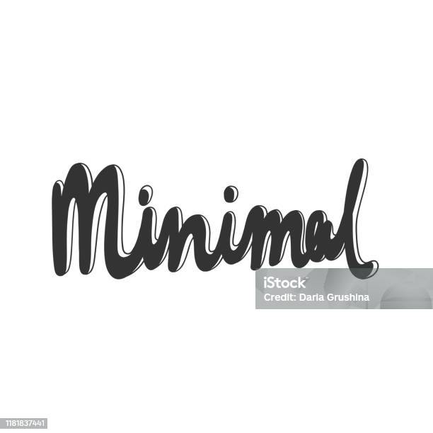 Minimal Sticker For Social Media Content Vector Hand Drawn Illustration