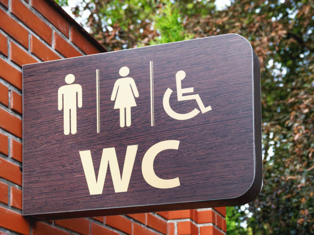 60+ Toilet Notice And Restroom Warning Sign Signboards Stock Photos ... 60+ Toilet Notice And Restroom Warning Sign Signboards Stock Photos ...