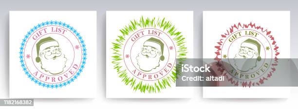 Cetak Bulat Natal Dengan Siluet Kepala Santa Claus Diatur Ilustrasi ... Cetak Bulat Natal Dengan Siluet Kepala Santa Claus Diatur Ilustrasi ...