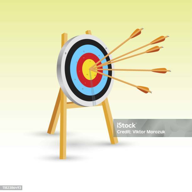Arrows At The Center Of The Target Always Dart In The Target Vector ... Arrows At The Center Of The Target Always Dart In The Target Vector ...