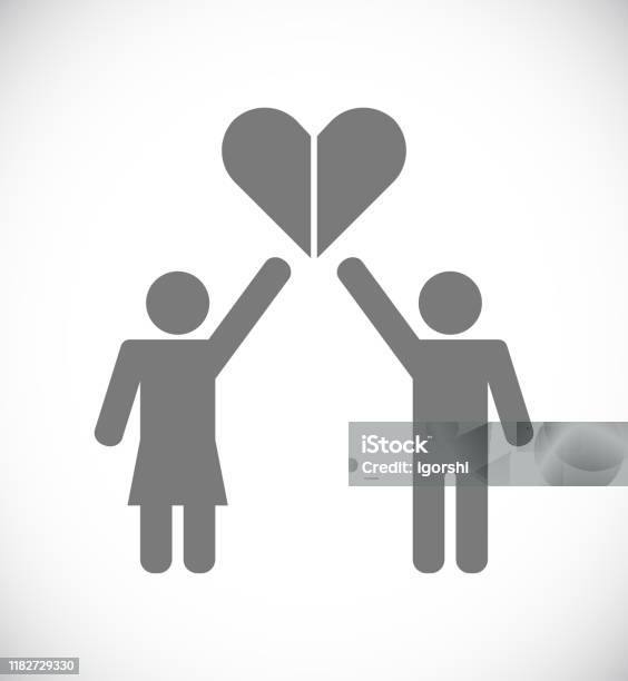 Man Woman Heart Sign Stock Illustration - Download Image Now - Adult ... Man Woman Heart Sign Stock Illustration - Download Image Now - Adult ...