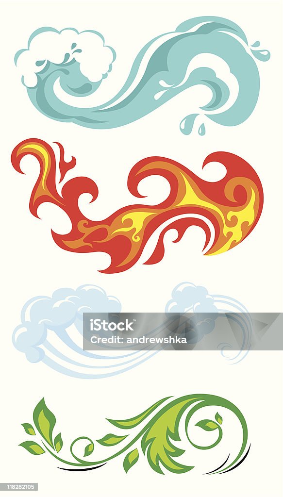 Ilustración de Cuatro Elementos De La Naturaleza y más Vectores Libres ... Ilustración de Cuatro Elementos De La Naturaleza y más Vectores Libres ...