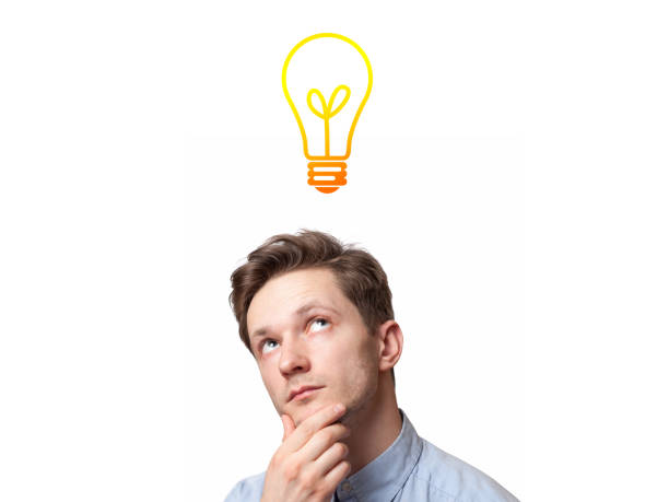 320+ Light Bulb Above Head Stock Photos, Pictures & Royalty-Free Images ... 320+ Light Bulb Above Head Stock Photos, Pictures & Royalty-Free Images ...