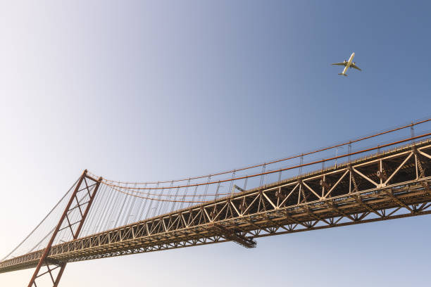 Free Stock Photo of Group of Airplanes Flying Over Bridge | Download ...