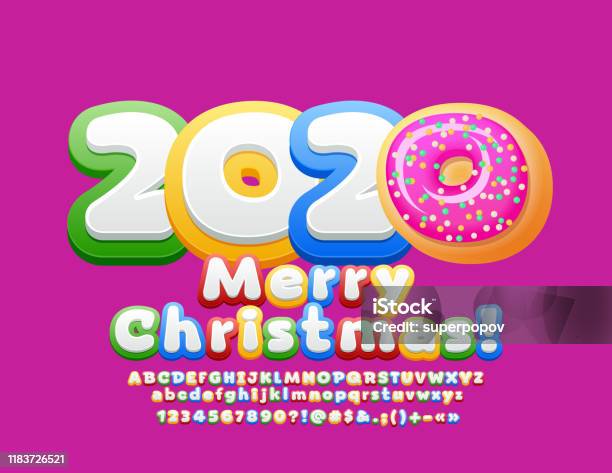 Kartu Ucapan Vektor Selamat Natal 2020 Dengan Donat Dekoratif Set ... Kartu Ucapan Vektor Selamat Natal 2020 Dengan Donat Dekoratif Set ...