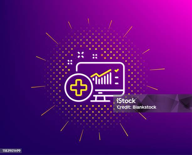 Medical Analytics Line Icon Hospital Statistics Sign Vector Stock ... Medical Analytics Line Icon Hospital Statistics Sign Vector Stock ...
