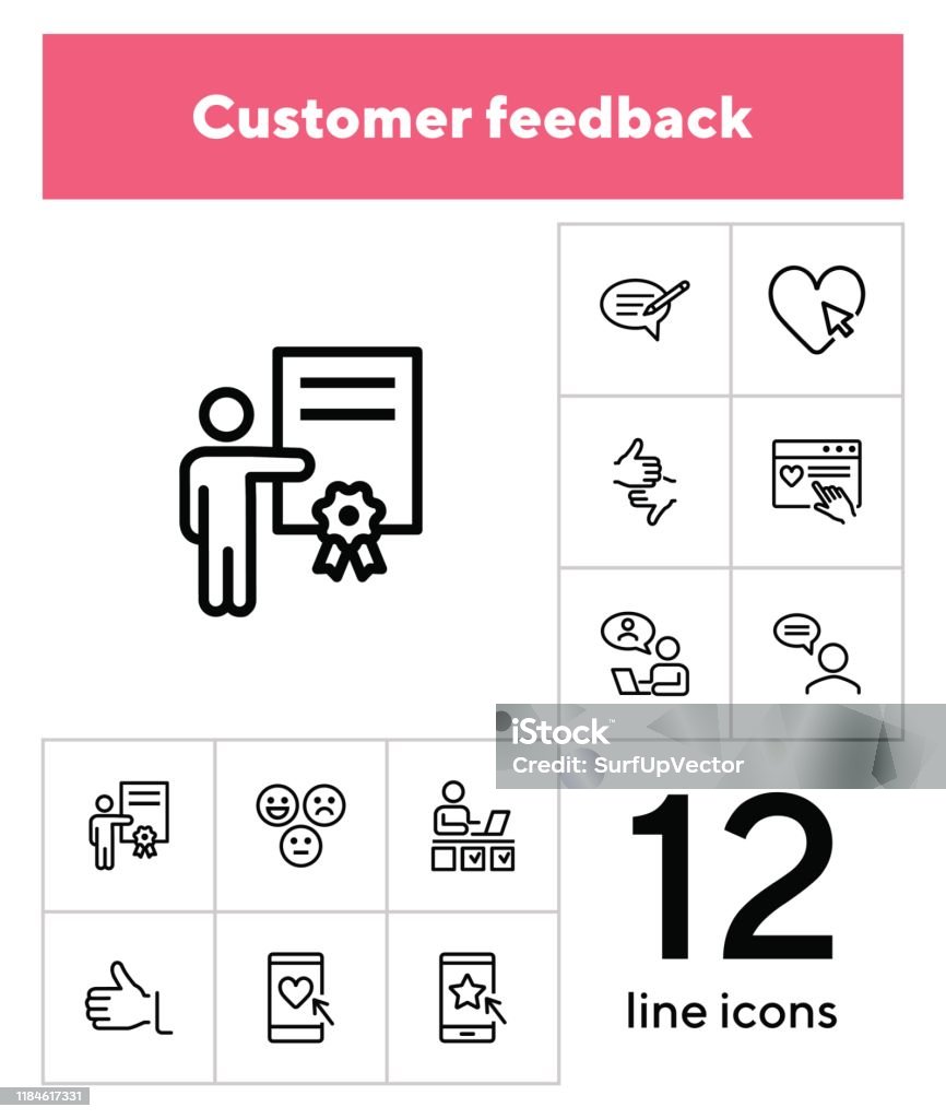 Customer Feedback Icon Set Stock Illustration - Download Image Now ... Customer Feedback Icon Set Stock Illustration - Download Image Now ...