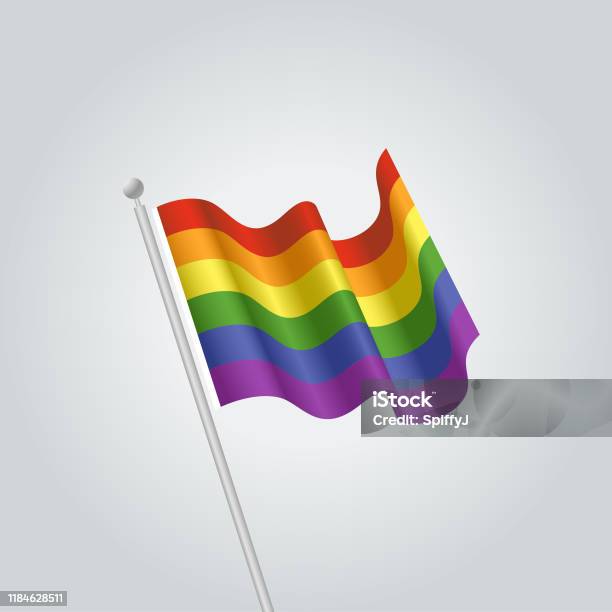 Bendera Kebanggaan Gay Ilustrasi Stok Unduh Gambar Sekarang Amerika