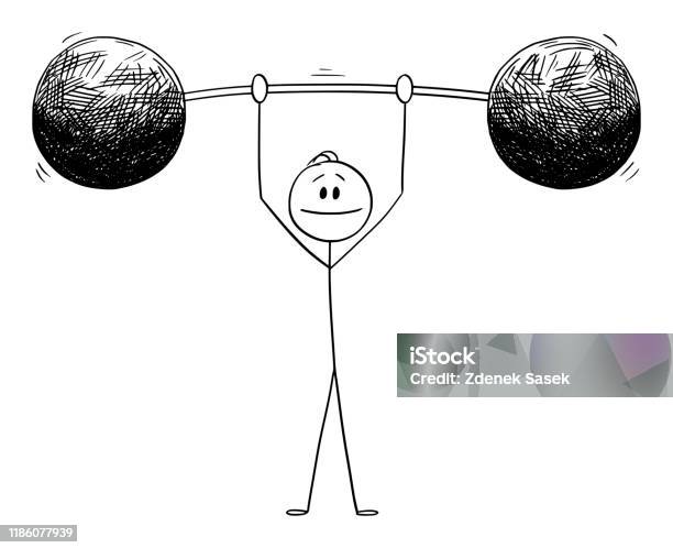 Illustration De Dessin Animé De Vecteur De Lhomme Ou De Lhomme
