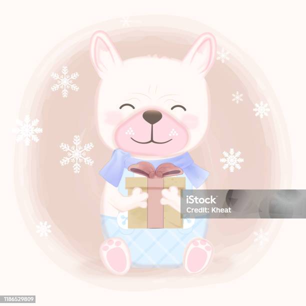 Lucu Anjing Memegang Kotak Hadiah Kartun Tangan Digambar Ilustrasi ... Lucu Anjing Memegang Kotak Hadiah Kartun Tangan Digambar Ilustrasi ...