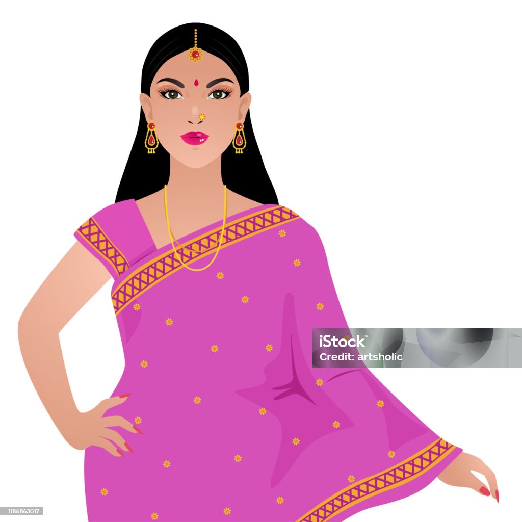 Indian Women Stock Illustration Download Image Now Adult Adults