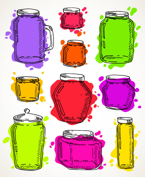 130+ Canning Jars Colorful Illustrations, Royalty-Free Vector Graphics ... 130+ Canning Jars Colorful Illustrations, Royalty-Free Vector Graphics ...