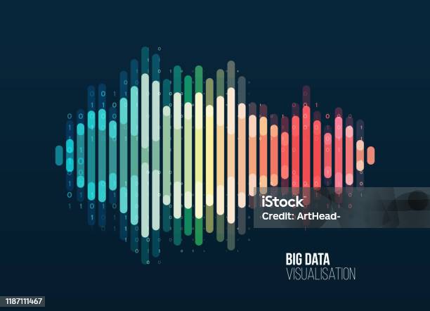Connection Structure Data Array Visual Concept Big Data Connection Complex Stock Illustration
