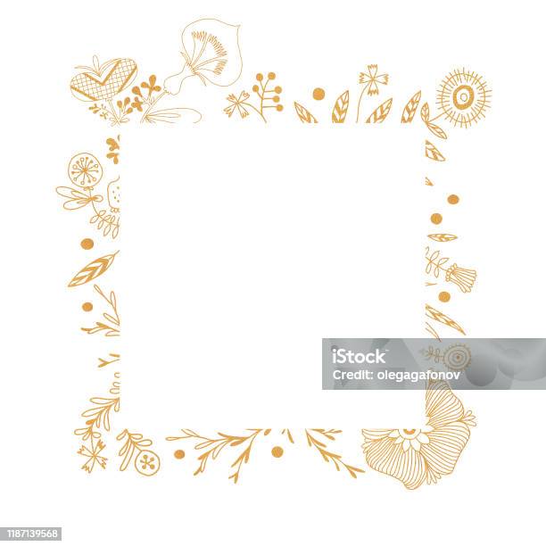 Cadre Floral Dinvitation De Mariage Avec Lespace De Copie Pour Le Texte