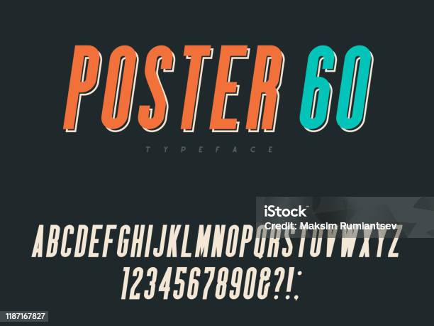 Huruf Alfabet Huruf Besar Latin Dan Angka Font Poster Retro Ilustrasi ... Huruf Alfabet Huruf Besar Latin Dan Angka Font Poster Retro Ilustrasi ...