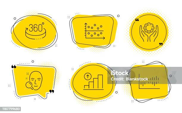 Dot Plot 360 Degrees And Face Search Icons Set Employee Hand Graph ... Dot Plot 360 Degrees And Face Search Icons Set Employee Hand Graph ...