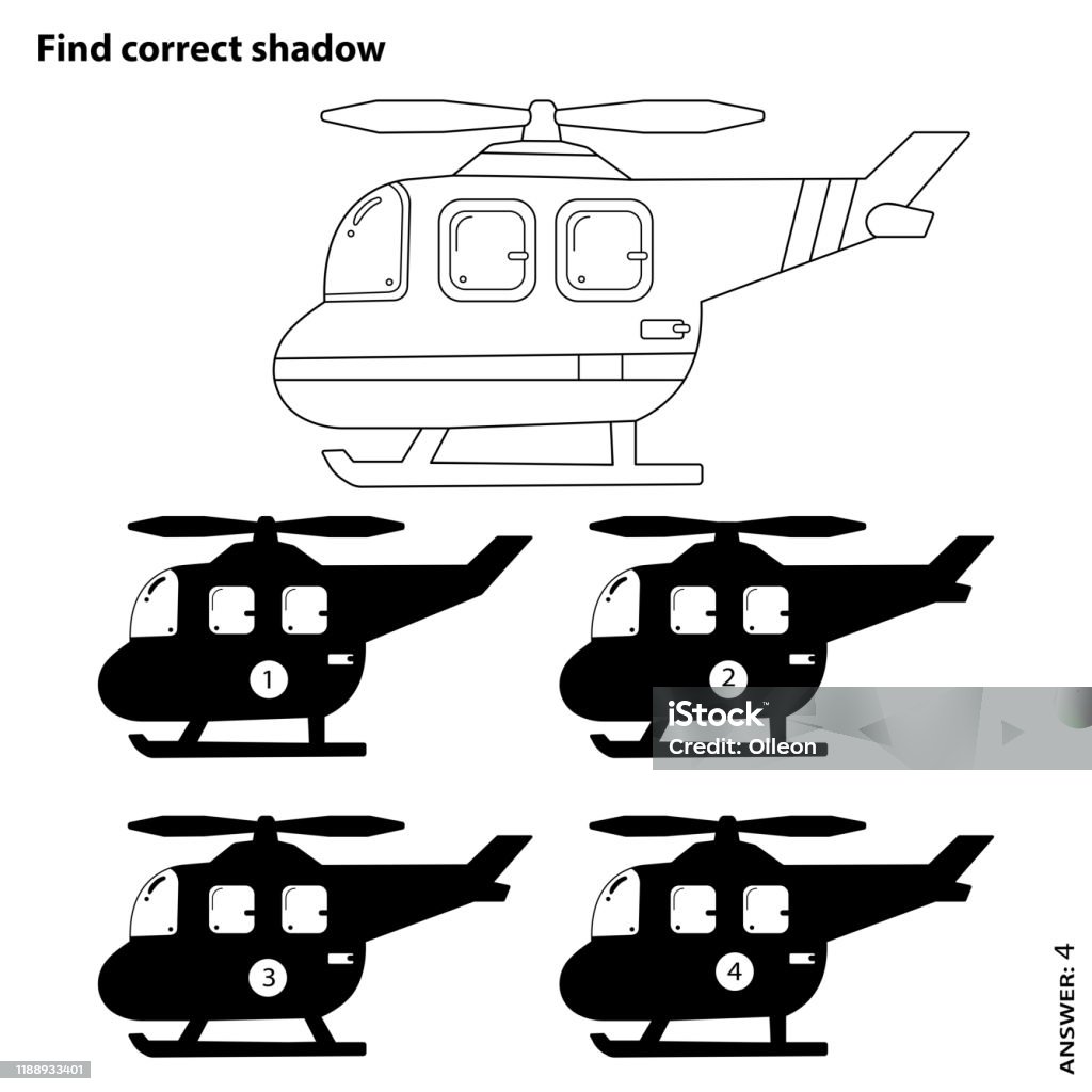 Jeu De Puzzle Pour Les Enfants Trouvez Lombre Correcte Page De
