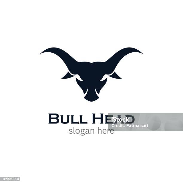 Ilustrasi Ikon Vektor Kepala Banteng Ilustrasi Stok Unduh Gambar Sekarang Adu Banteng