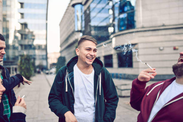 Free Stock Photo of Two Urban Smokers With Cigarette | Download Free ...
