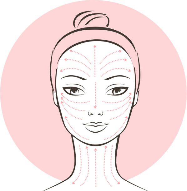 6 000 Face Massage Stock Illustrations Graphiques Vectoriels Libre De