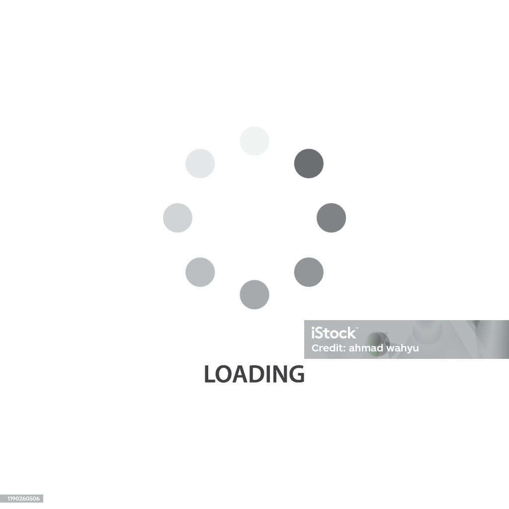 Loading Indicator Icon Stock Illustration Download Image Now Circle Computer Computer