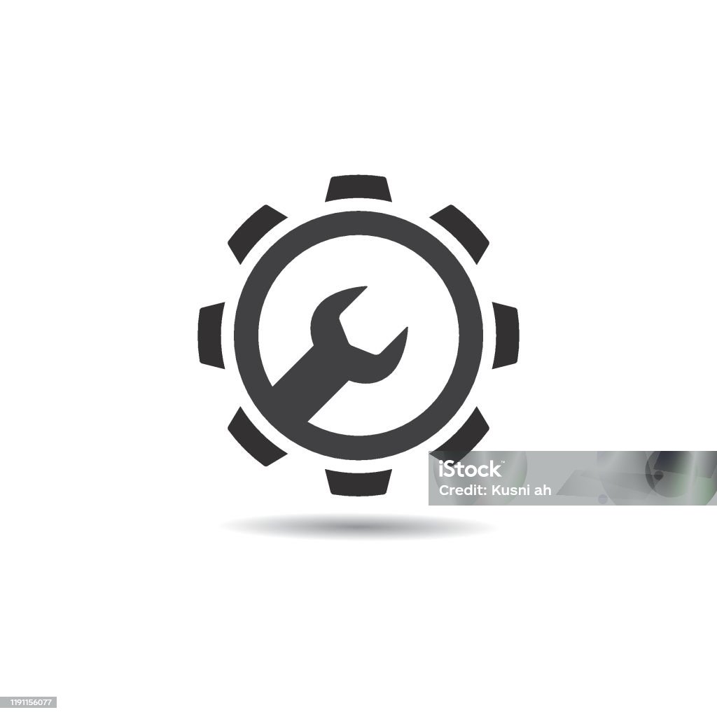 Service Icon Template Vector Icon Illustration Stock Illustration