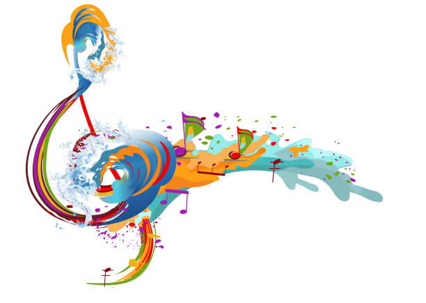 Free Stock Photo of Splat Music Shows Musical Note And Clef | Download ...