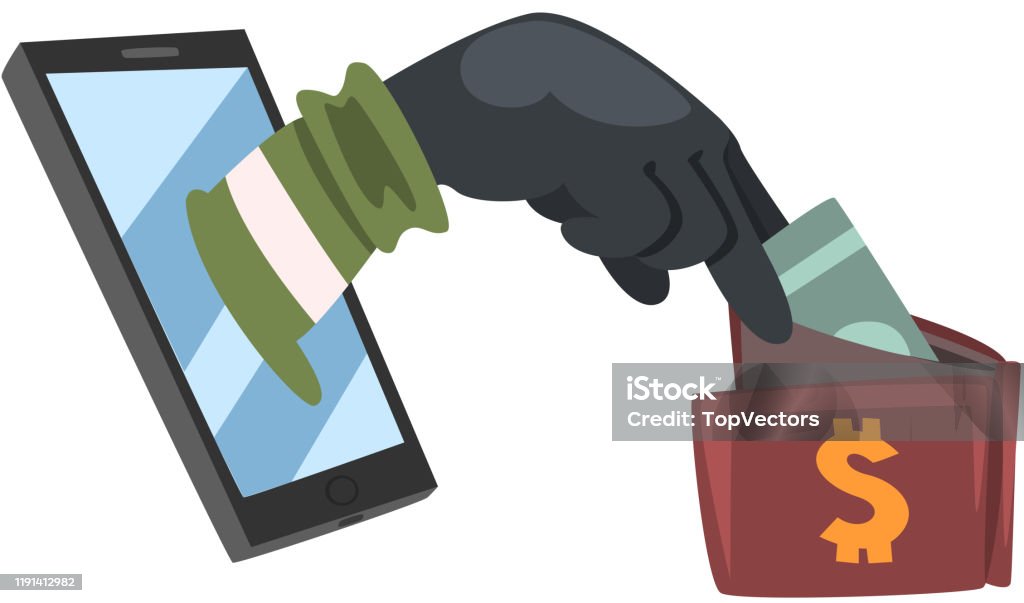 Data Theft Hacker Wearing Gloves Breaking Into Smartphone Vector ... Data Theft Hacker Wearing Gloves Breaking Into Smartphone Vector ...