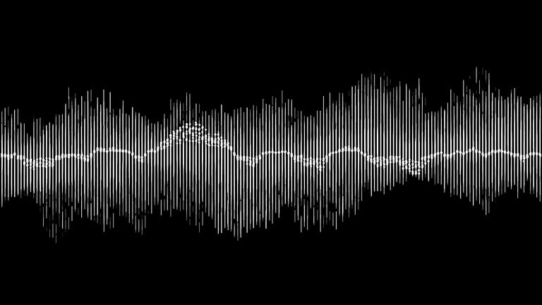 A Simple Black And White Audio Visualization Effect-25 Free Stock Video ... A Simple Black And White Audio Visualization Effect-25 Free Stock Video ...