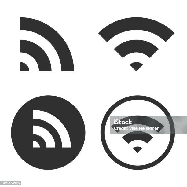 Koneksi Simbol Nirkabel Ikon Sinyal Wifi Tanda Logo Sambungkan Jaringan ... Koneksi Simbol Nirkabel Ikon Sinyal Wifi Tanda Logo Sambungkan Jaringan ...